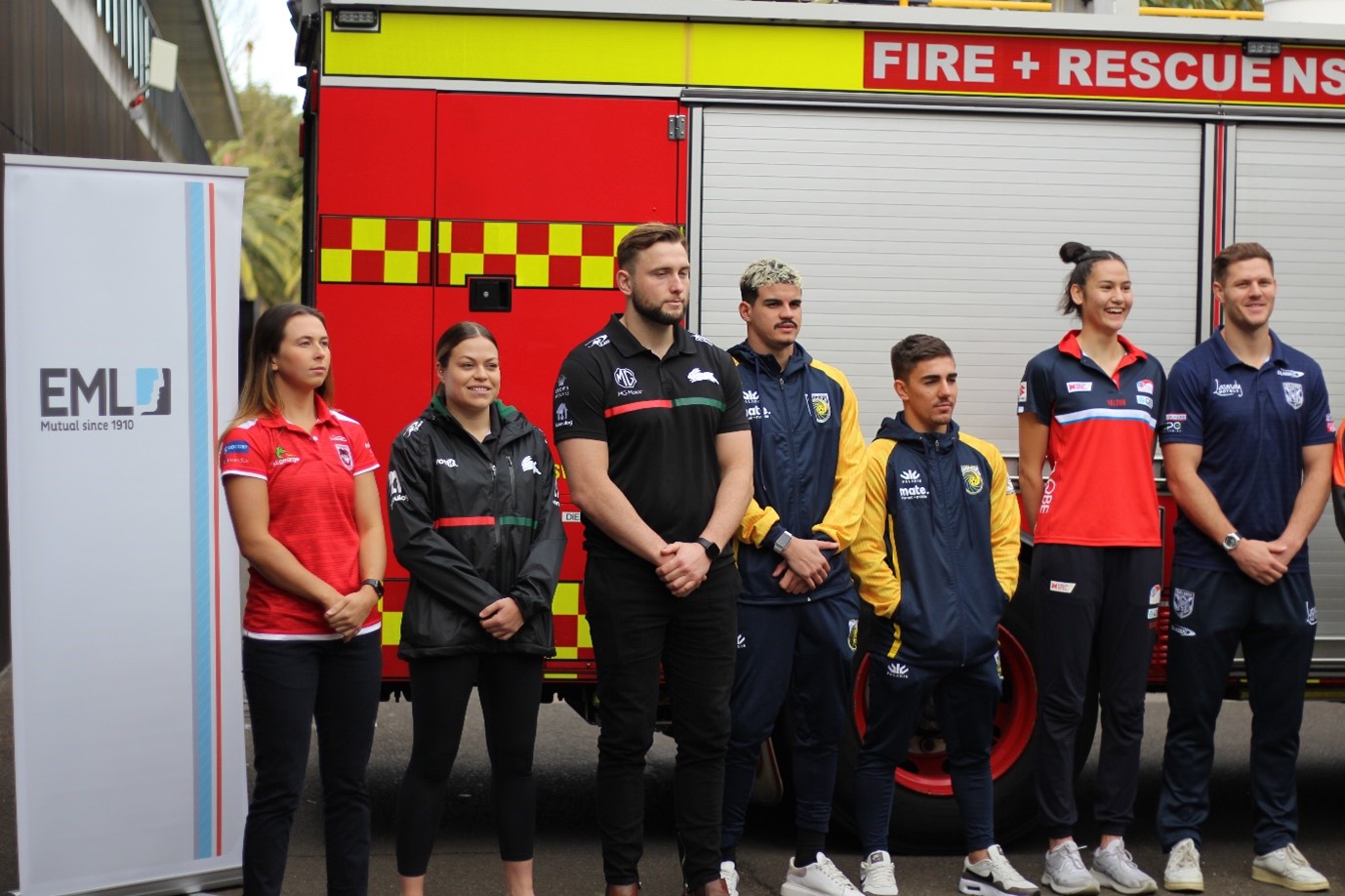Sporting clubs support firefighter welfare
